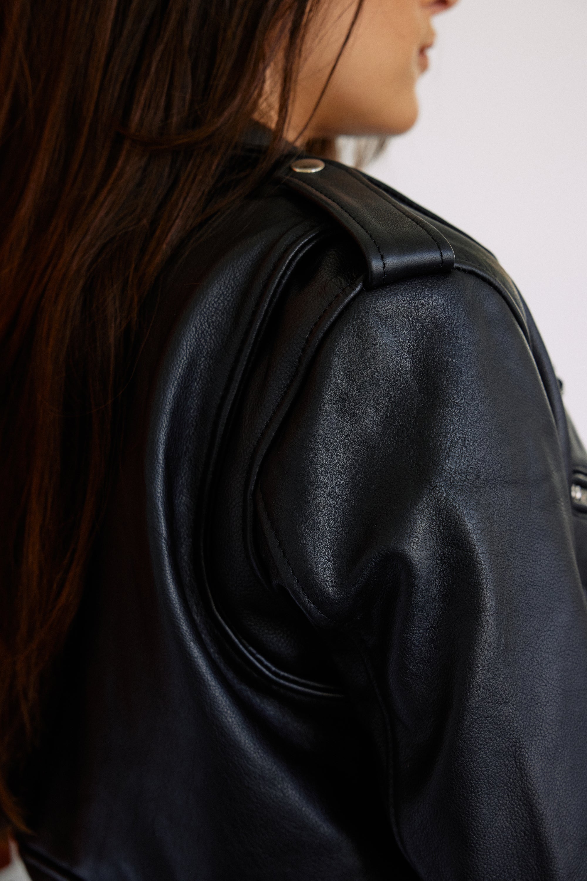 MERCY CROPPED JACKET — Understated Leather