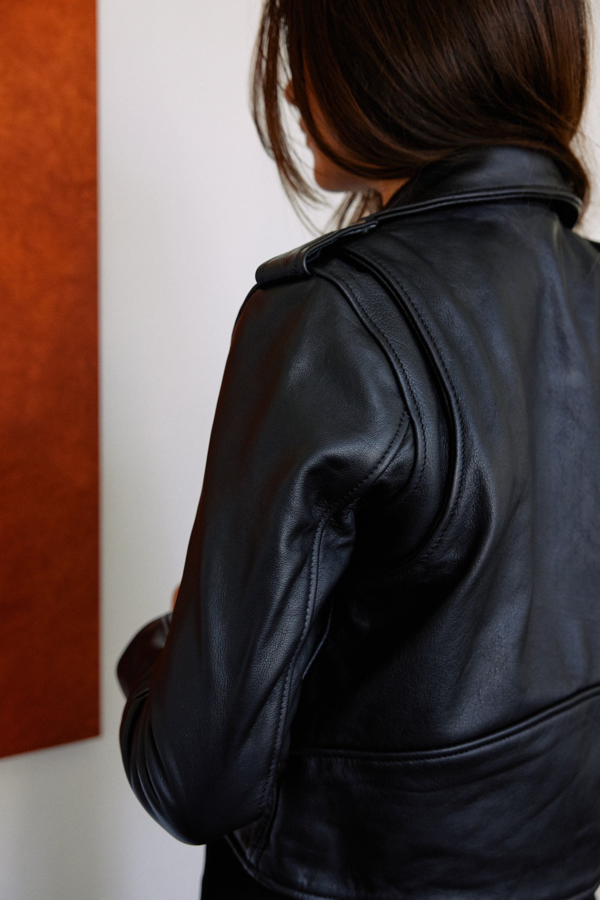 MERCY CROPPED JACKET — Understated Leather