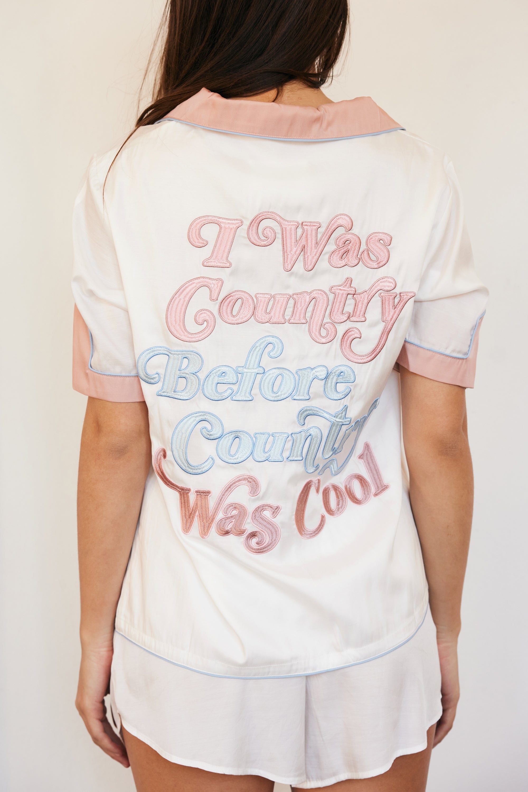 COUNTRY COOL SLEEPWEAR SET — Understated Leather