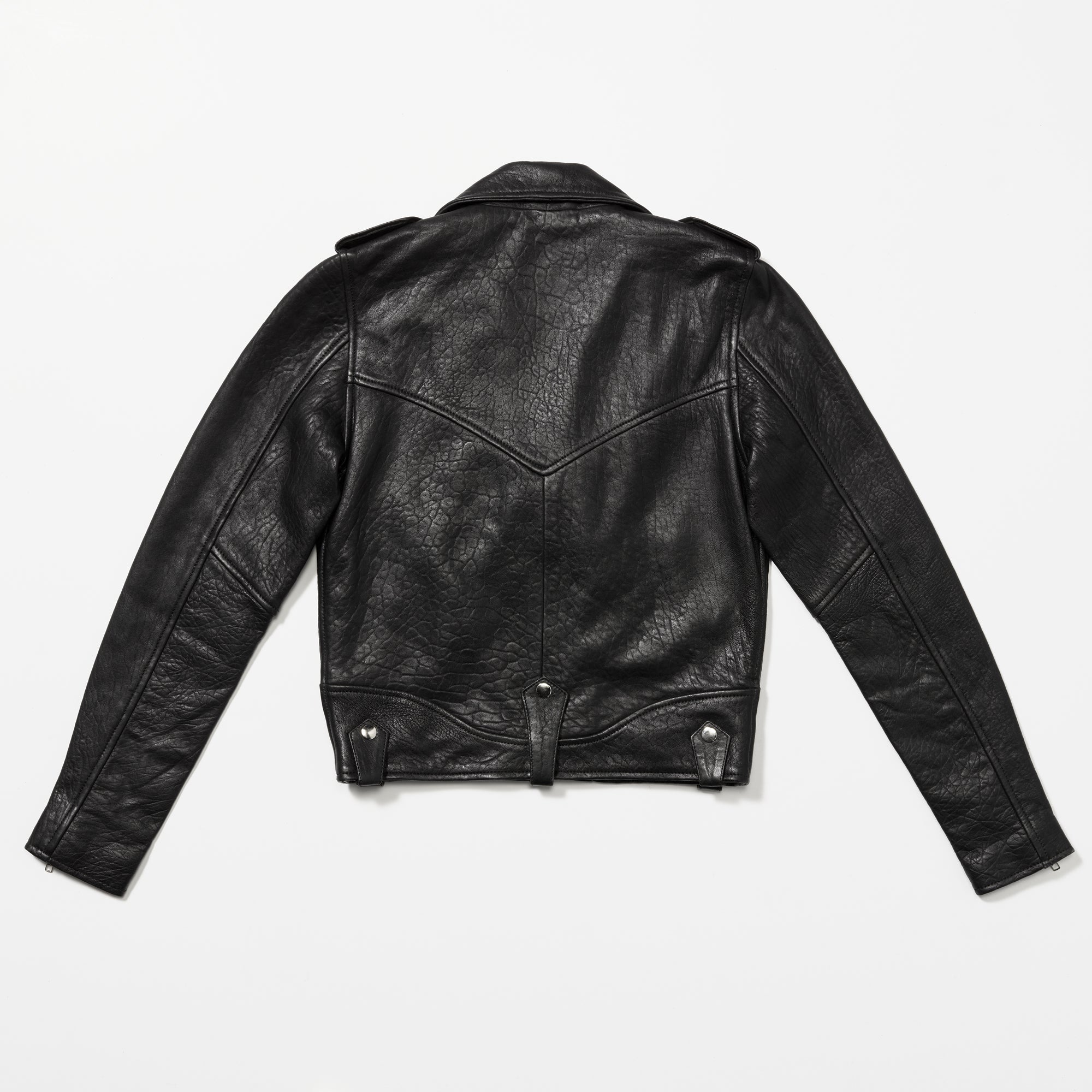 SLICK JACKET - Black leather women's moto jacket — Understated Leather