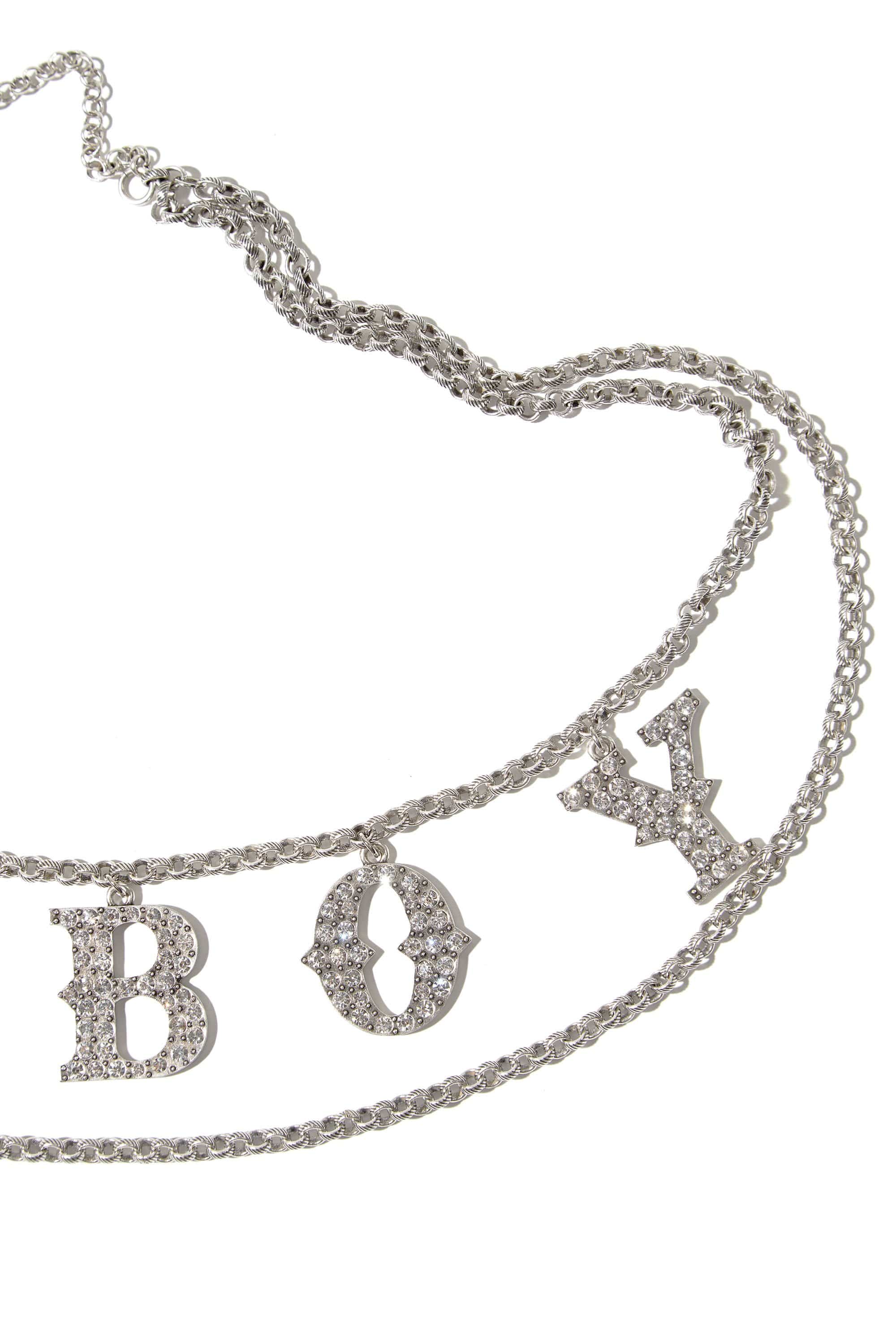 RHINESTONE COWBOY CHAIN WOMENS BELT — Understated Leather